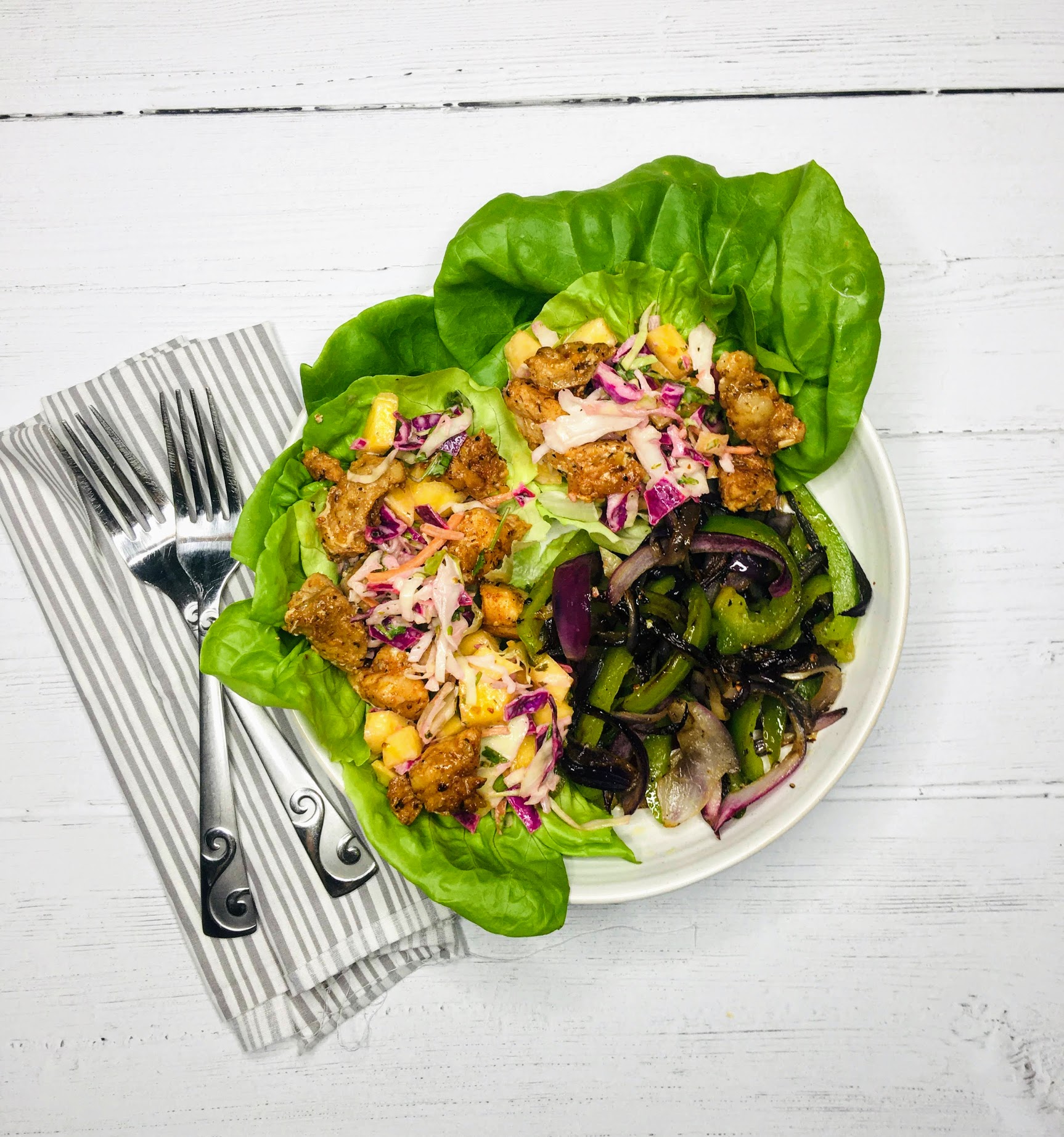 Cajun Gator Tacos & Wraps w/ Mango Avocado Ranch Slaw - SOLTO